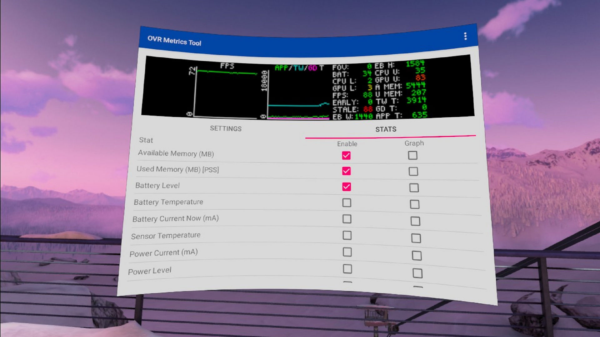 OVR Metrics Tool | Meta Quest Game