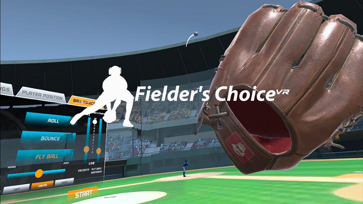 Fielder's ChoiceVR Baseball and Softball Fielding Training | Meta Quest ...