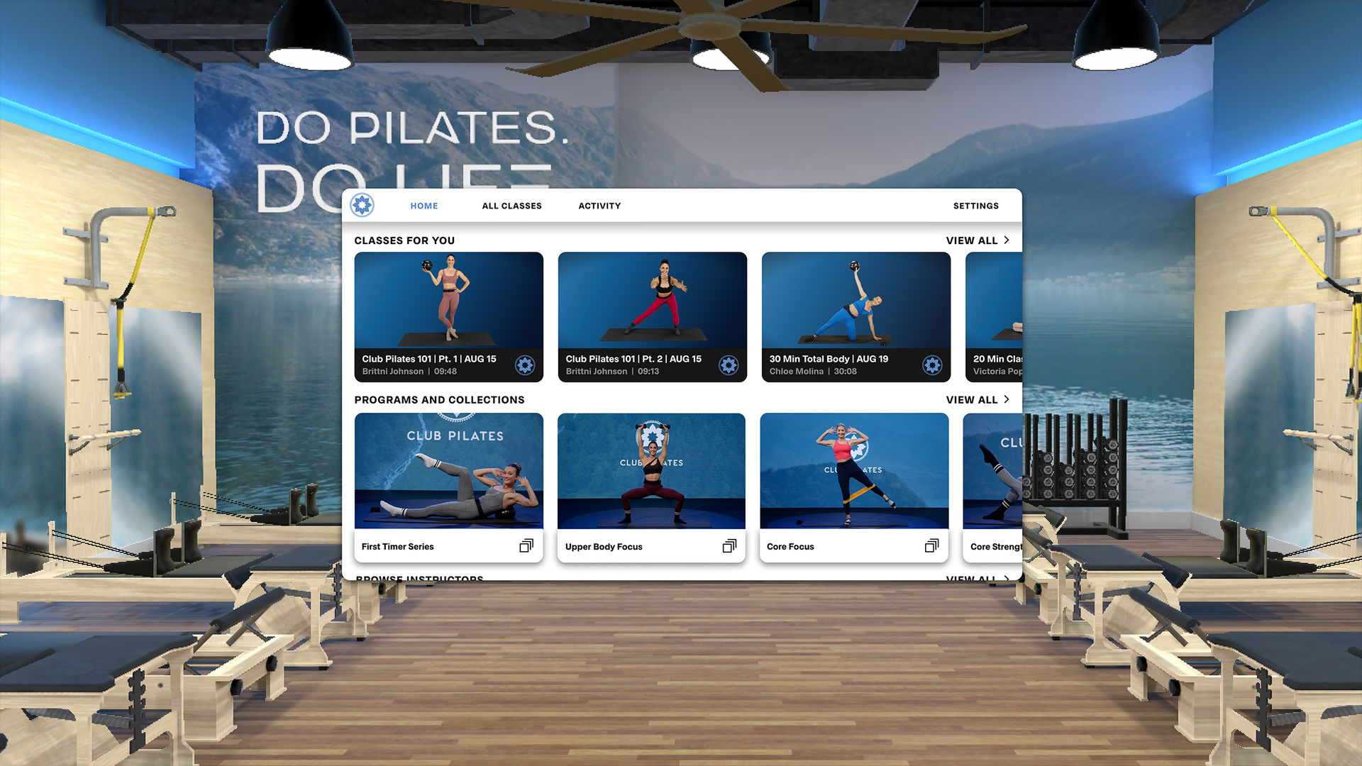 Club Pilates | Meta Quest Game