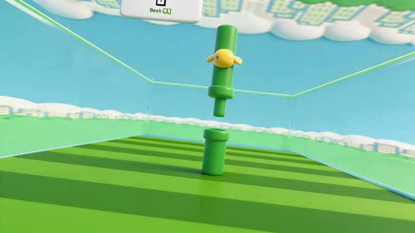 Flappy Bird VR - MULTIPLAYER IS HERE | Meta Quest Game