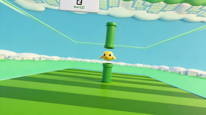 Flappy Bird VR - MULTIPLAYER IS HERE | Meta Quest Game