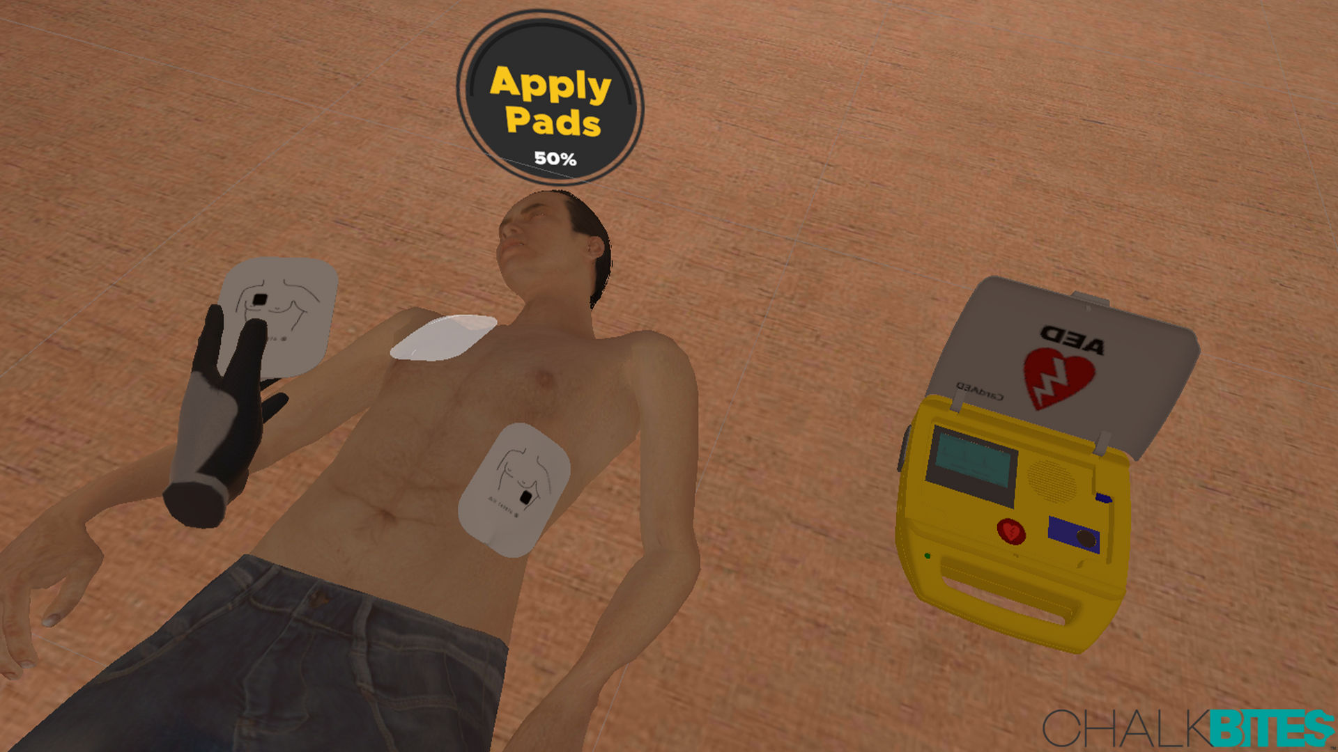 Defibrillator Simulator | Meta Quest Game