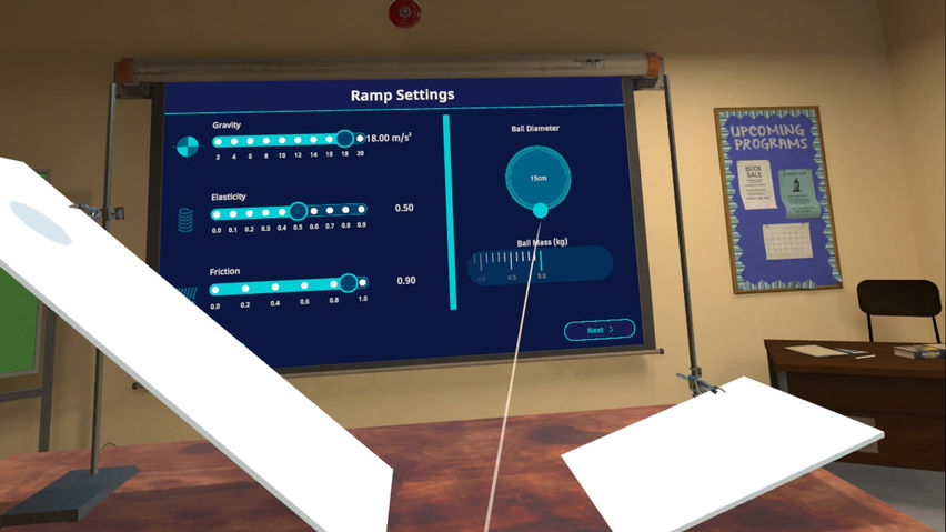 Physics Lab: Projectile Motion | Meta Quest Game